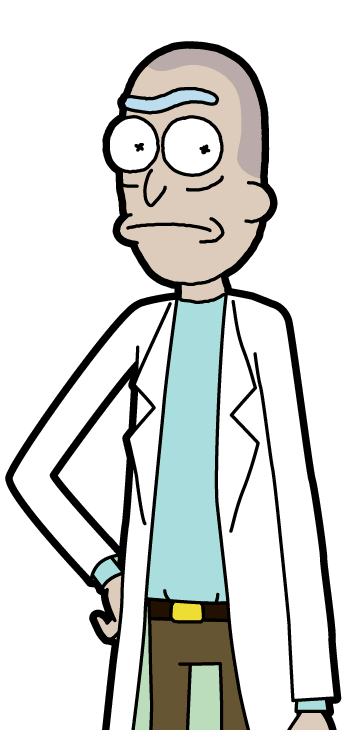 "Bald Rick" NPC - PocketMortys.net