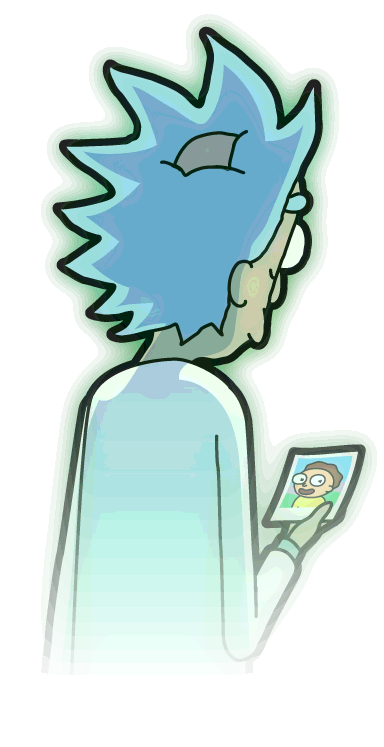 "Ghost Rick" NPC - PocketMortys.net