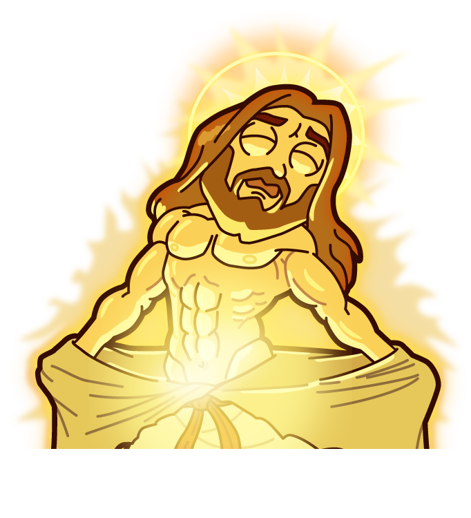 Jesus Christ Morty - #462 - PocketMortys.net