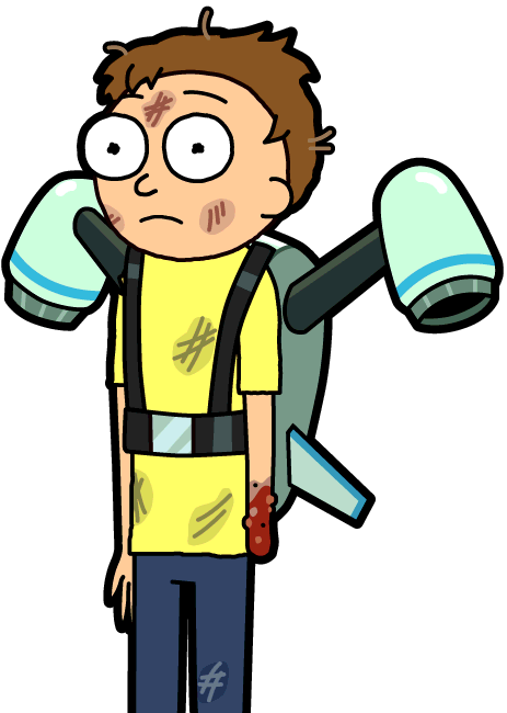 Jetpack Morty - #427 - PocketMortys.net