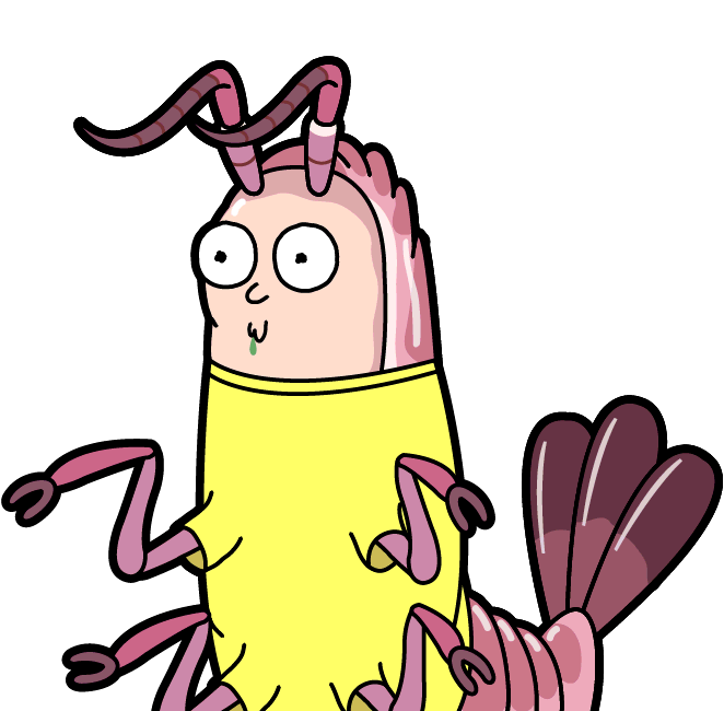 Shrimp Morty - #331 - PocketMortys.net